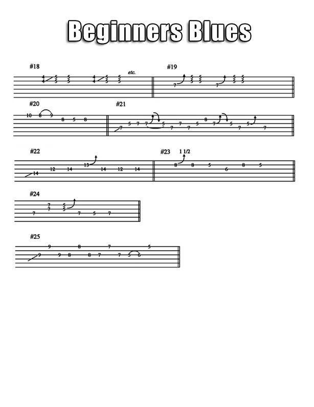 Beginners Blues - Downloads